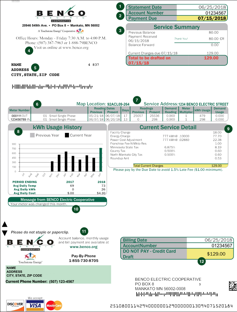 Understanding Your Electric Bill — BENCO Electric Cooperative