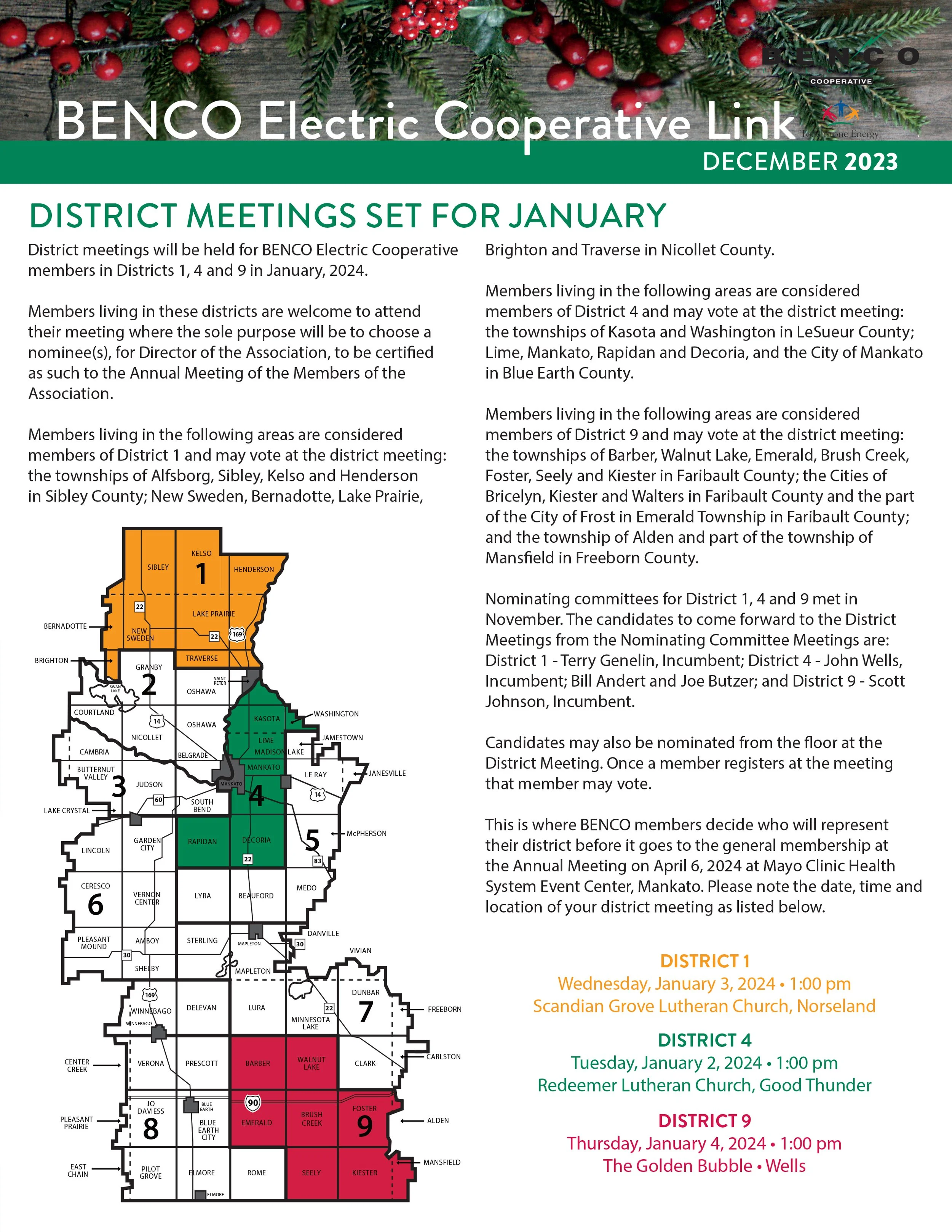 Newsletter — BENCO Electric Cooperative