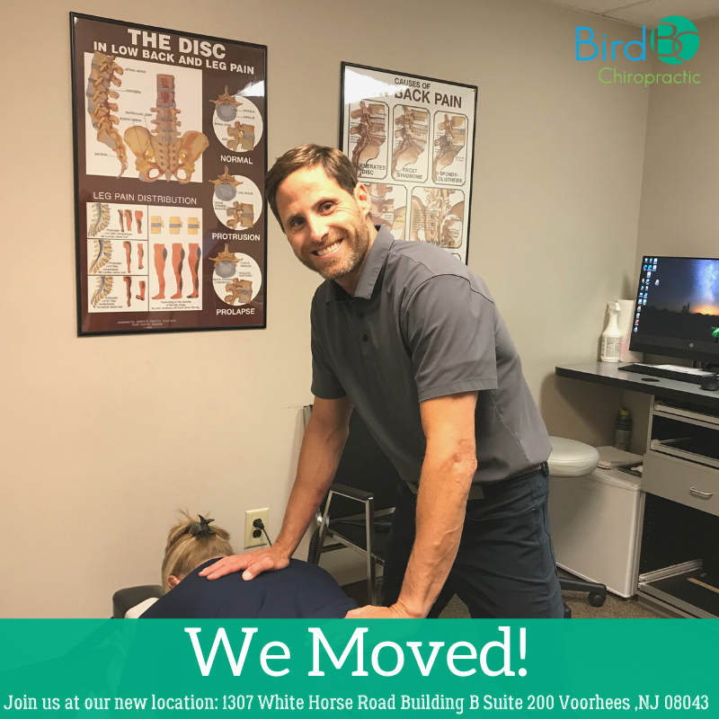 We Moved! — Bird Chiropractic - Best Local Voorhees Township Chiropractor