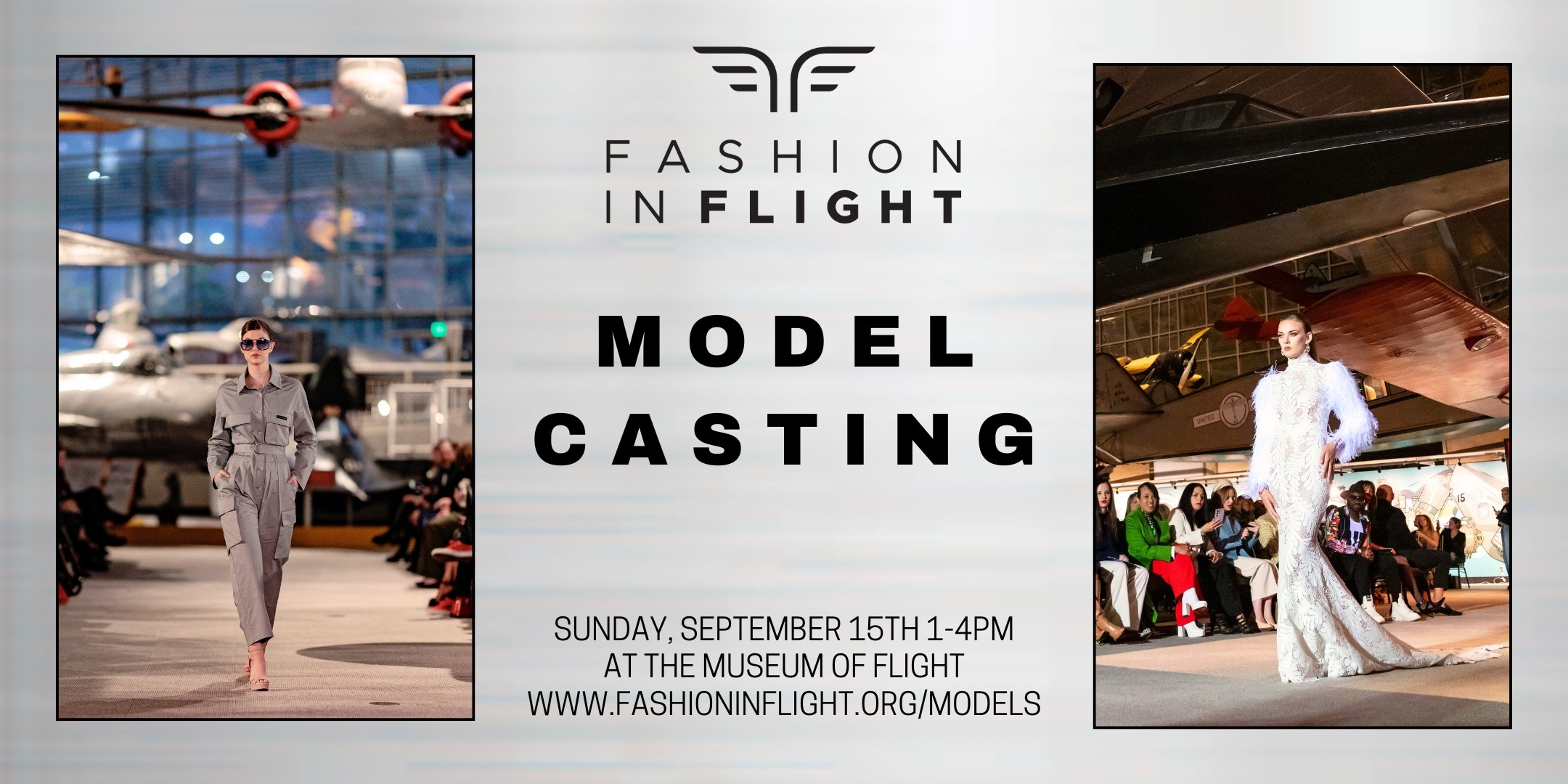 Fashion in Flight Model Casting — Fashion District NW