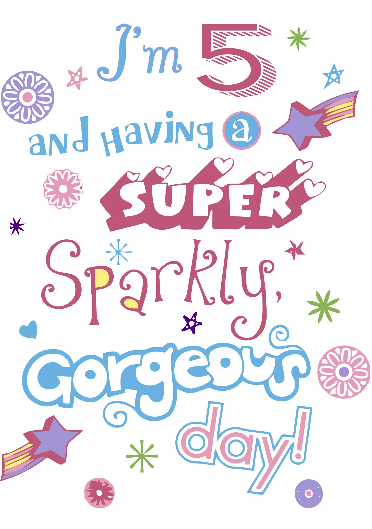 9 Cute Printable Birthday Cards For 5 Year Olds free PRINTBIRTHDAY 9 Cute Printable Birthday Cards For 5 Year Olds free PRINTBIRTHDAY