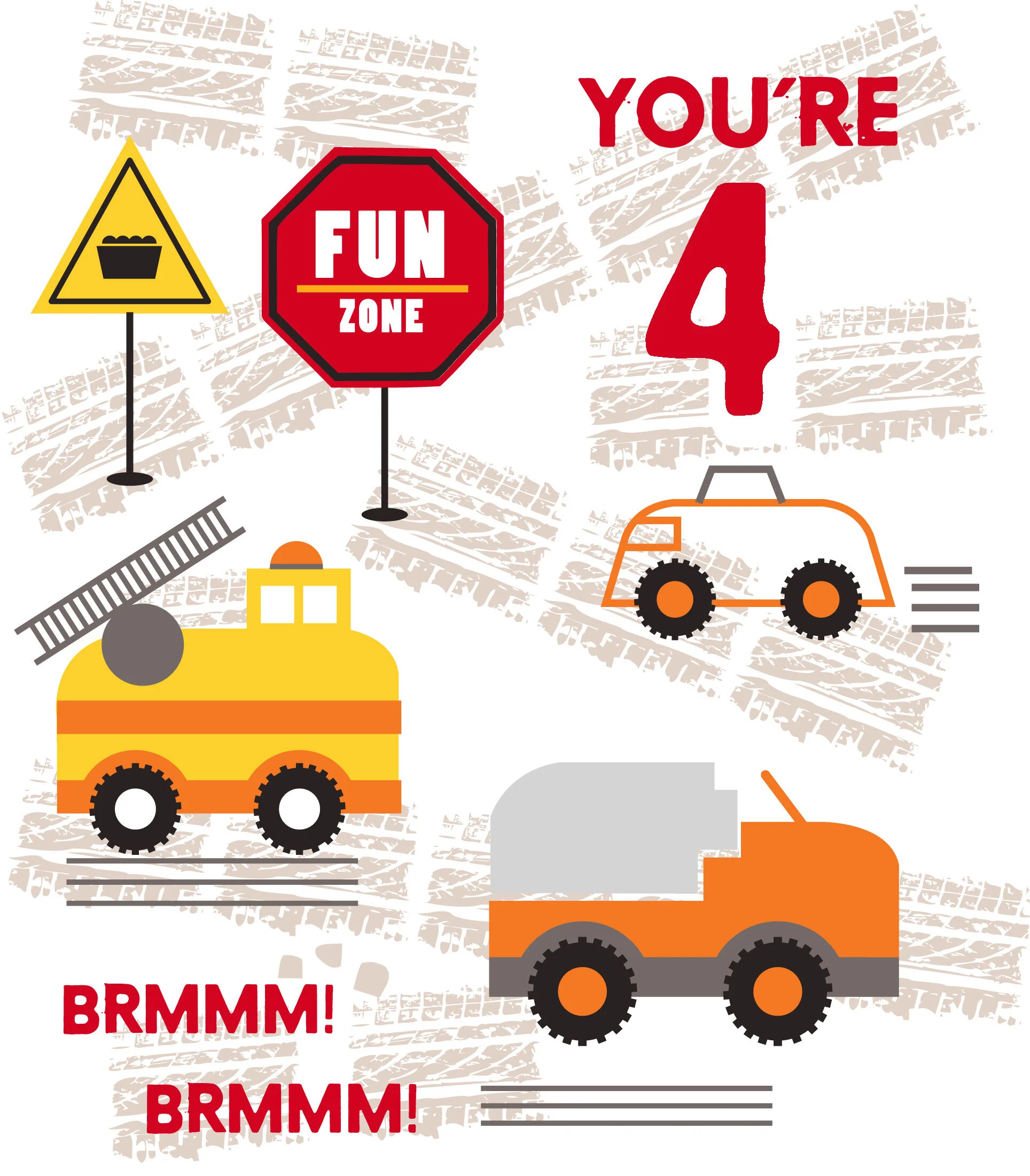 7 Beautiful Printable Birthday Cards for 4 Year Olds (free ...