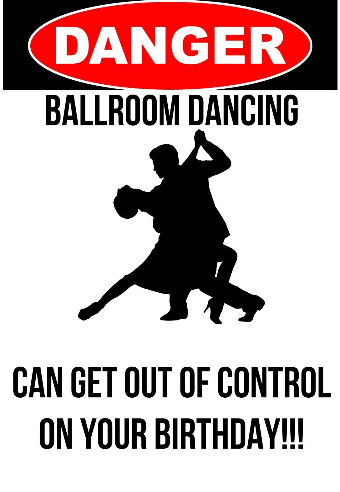 Dancers Birthday Cards — PRINTBIRTHDAY.CARDS