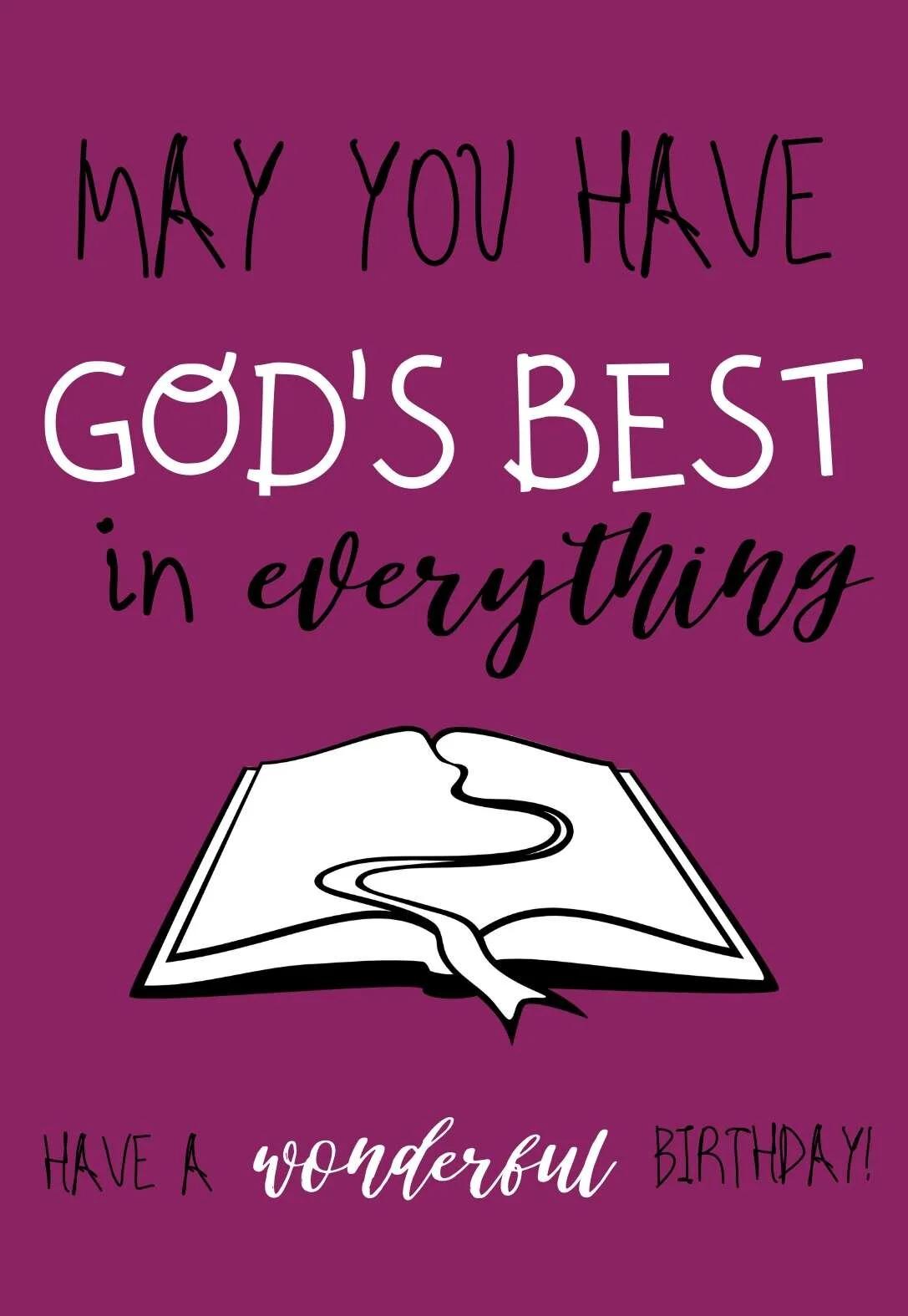 14 Wonderful Christian Printable Birthday Cards (free) — PRINTBIRTHDAY ...