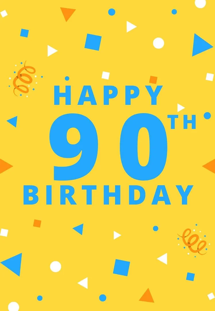 The Best Printable 90th Birthday Cards (free) — PRINTBIRTHDAY.CARDS