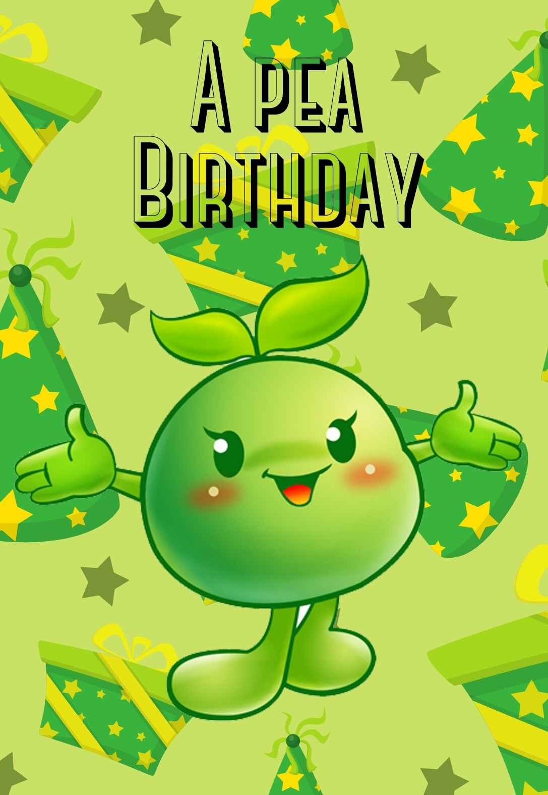 Fruit & Vegetables Printable Birthday Cards — PRINTBIRTHDAY.CARDS