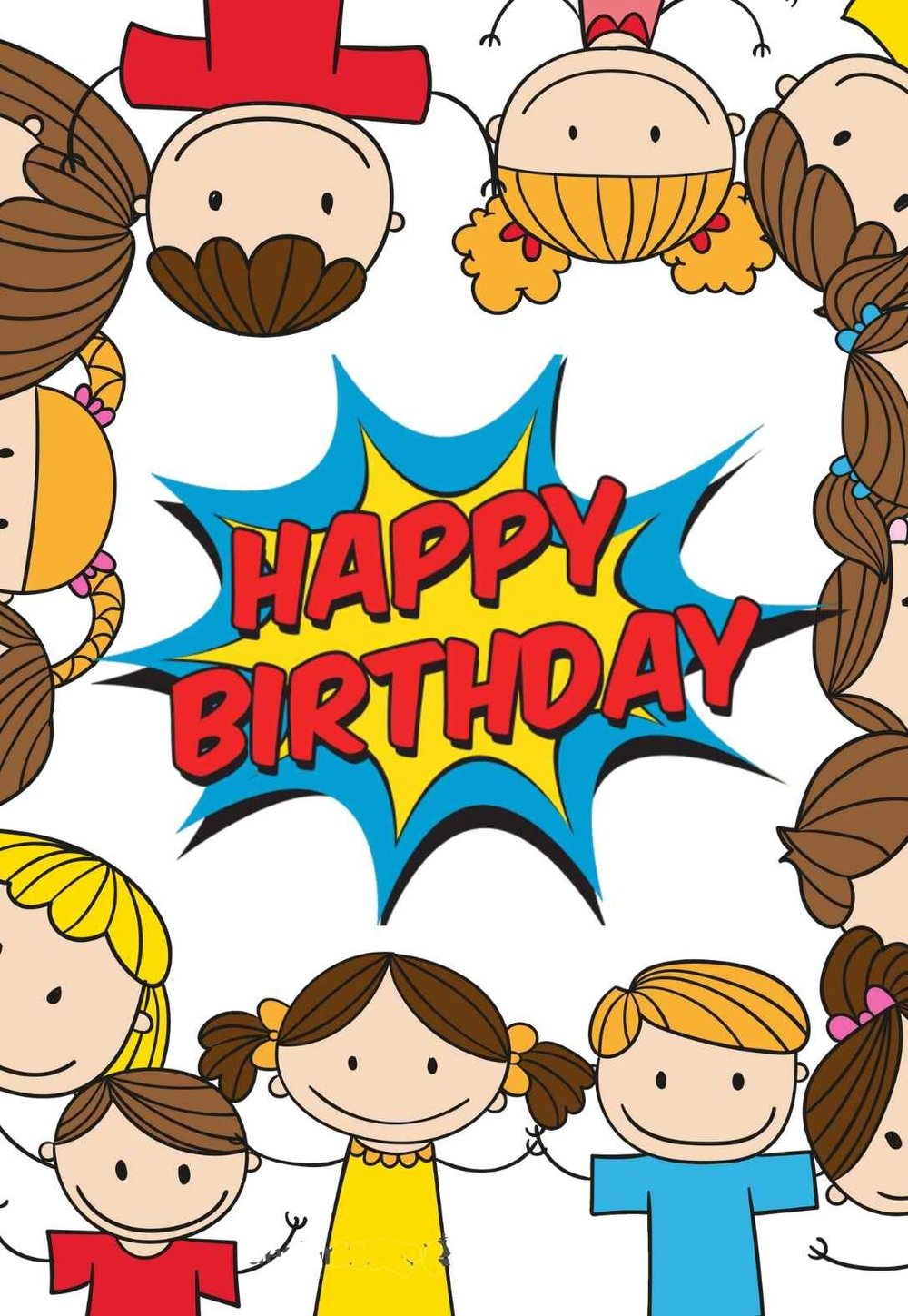 Emoji Printable Birthday Cards — PRINTBIRTHDAY.CARDS