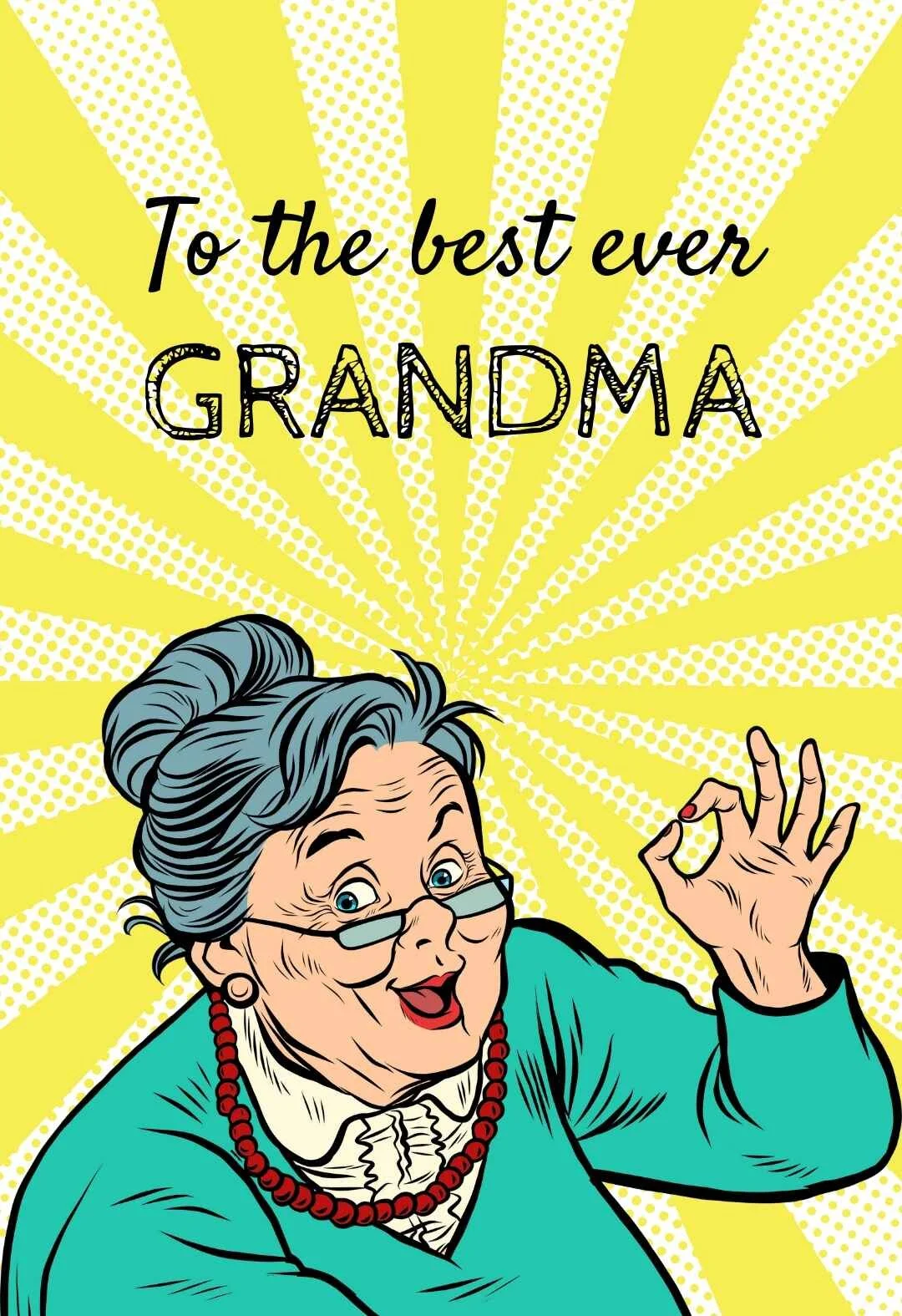 22 Awesome Grandma Printable Birthday Cards (free) — PRINTBIRTHDAY.CARDS