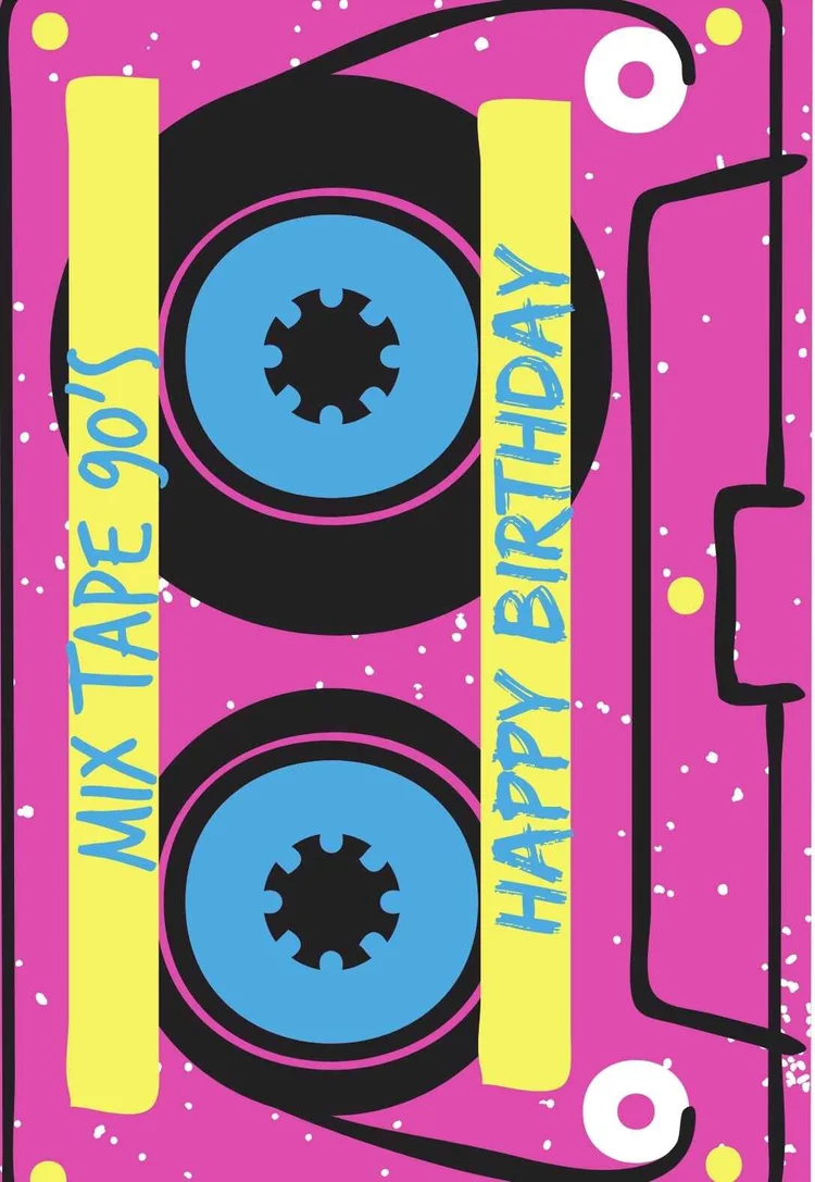 The Best Music Themed Printable Birthday Cards (featuring artists ...