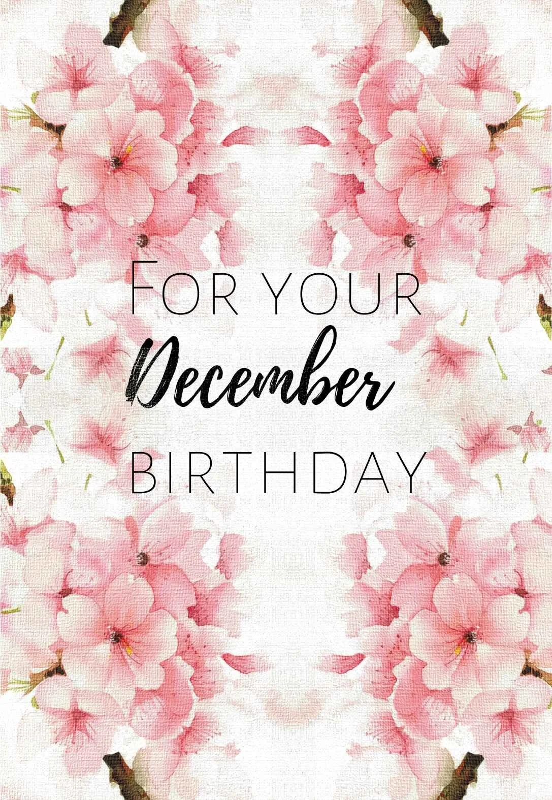 December Printable Birthday Cards — PRINTBIRTHDAY.CARDS
