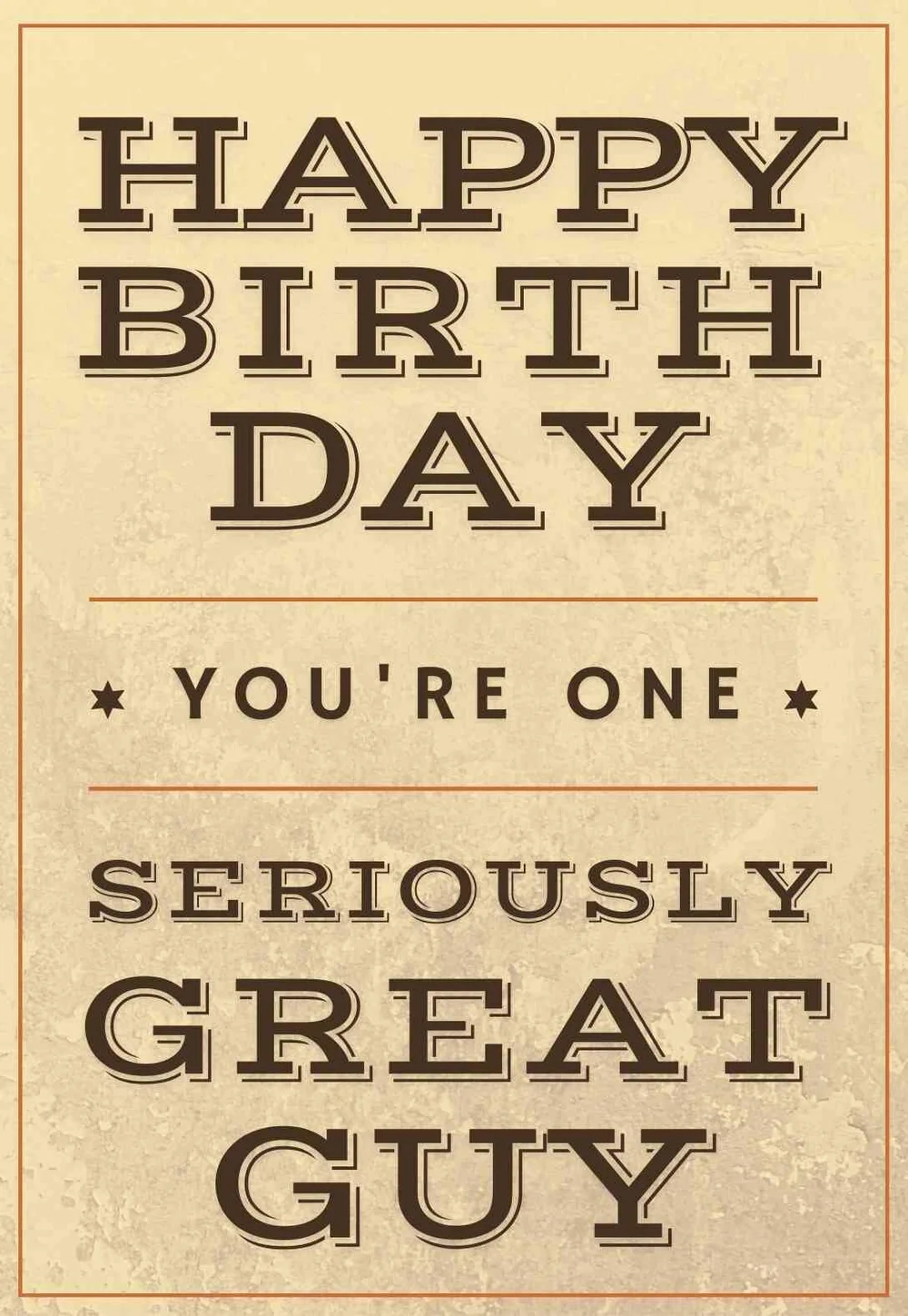 Mens Printable Birthday Cards — PRINTBIRTHDAY.CARDS