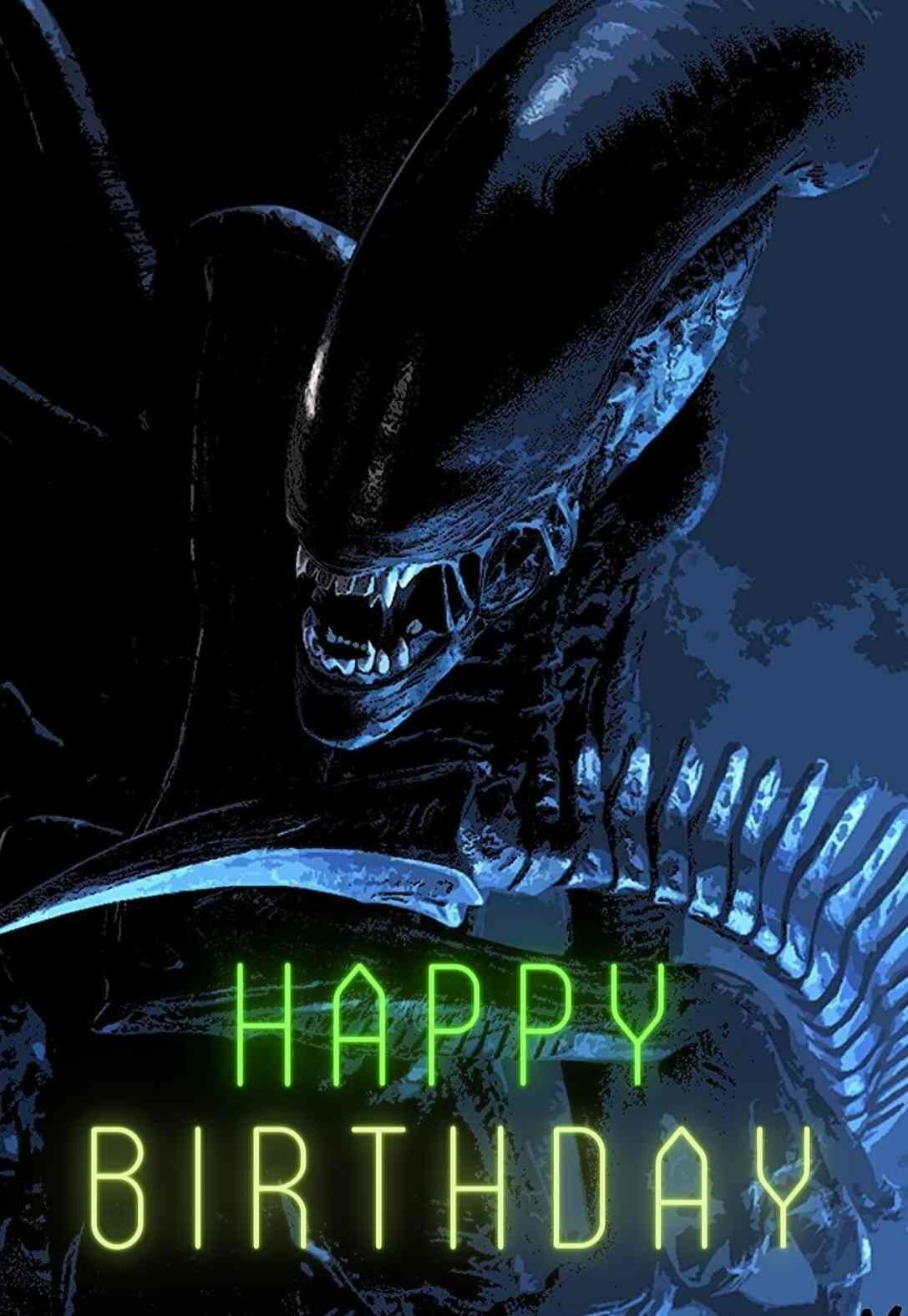 7 Alien & UFO Printable Birthday Cards — PRINTBIRTHDAY.CARDS