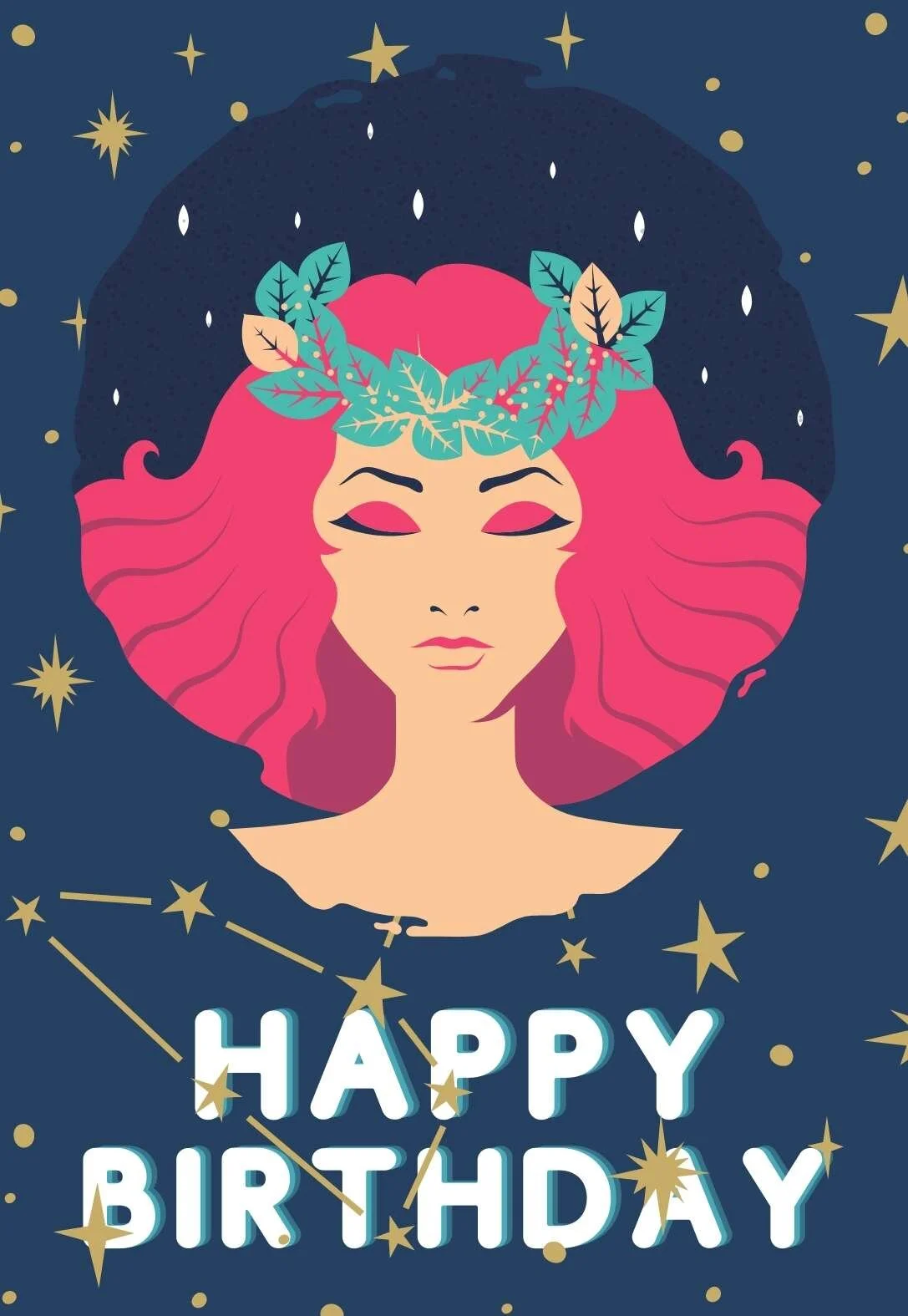 September Printable Birthday Cards — PRINTBIRTHDAY.CARDS