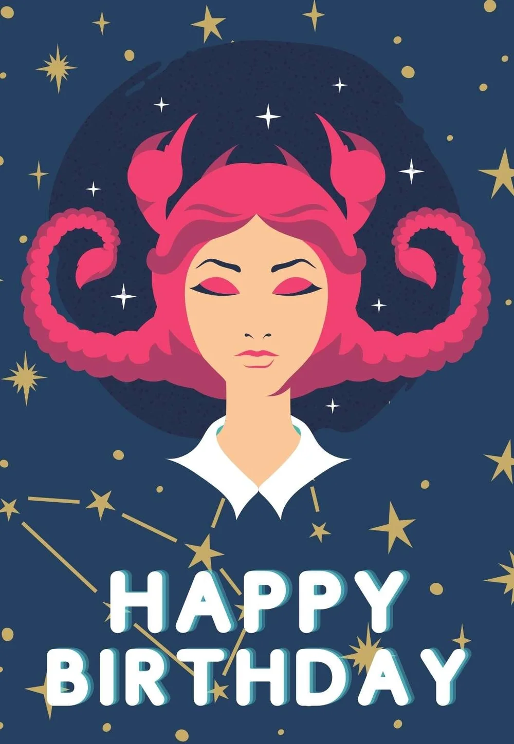 October Printable Birthday Cards — PRINTBIRTHDAY.CARDS