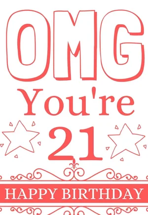 The Best 21st Birthday Cards (printable & free) — PRINTBIRTHDAY.CARDS