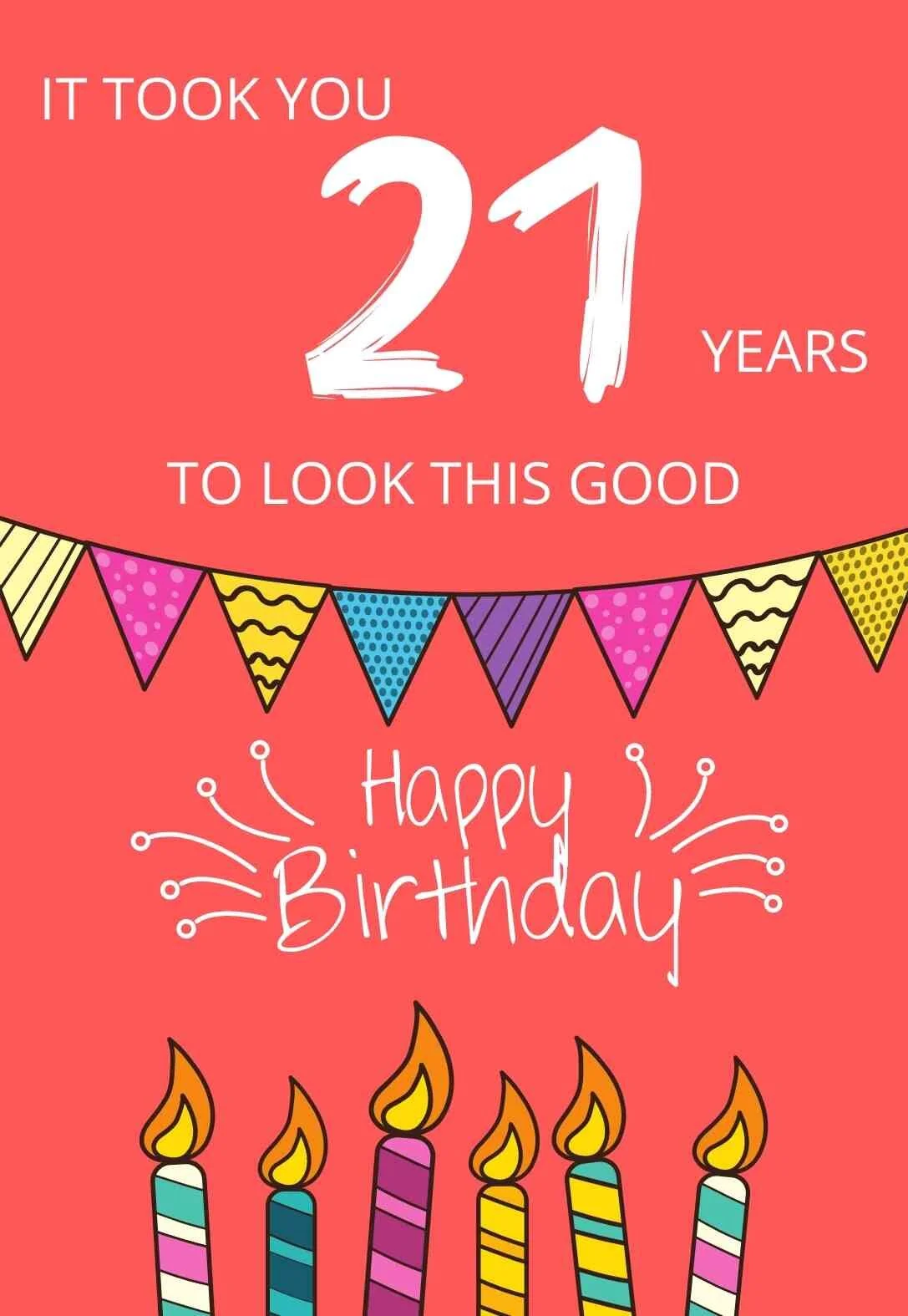The Best 21st Birthday Cards (printable & free) — PRINTBIRTHDAY.CARDS