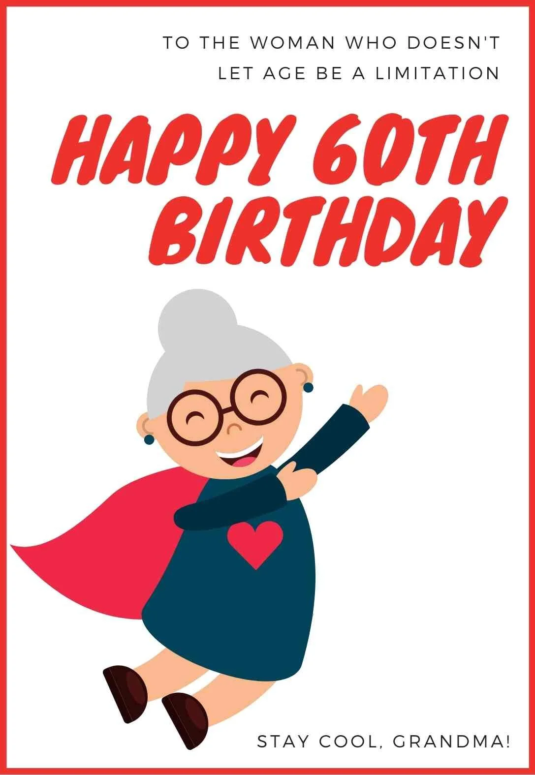 60th Birthday Coloring Pages & Cards (free) — PRINTBIRTHDAY.CARDS
