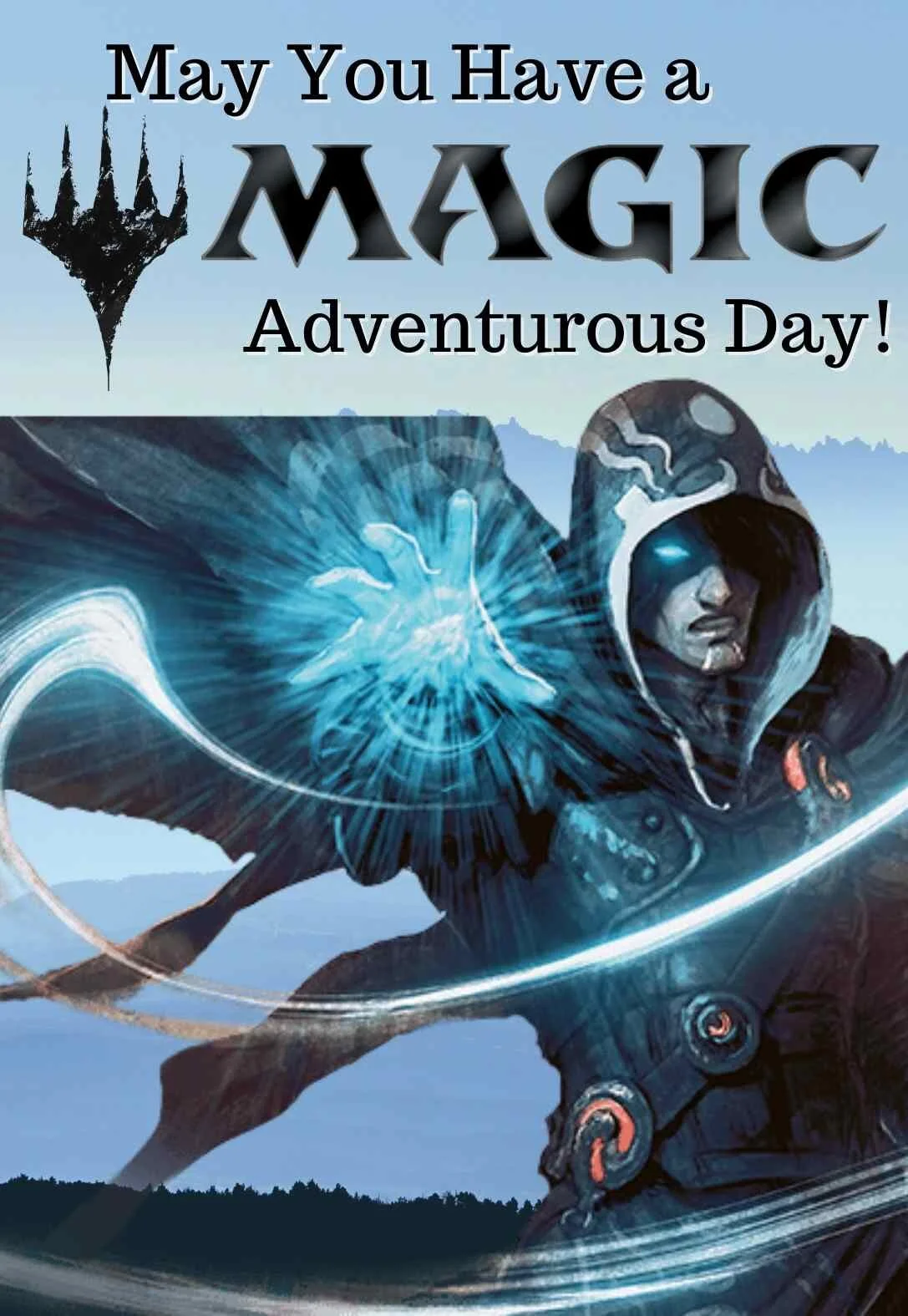 Magic, Magician & Magic the Gathering Printable Birthday Cards ...
