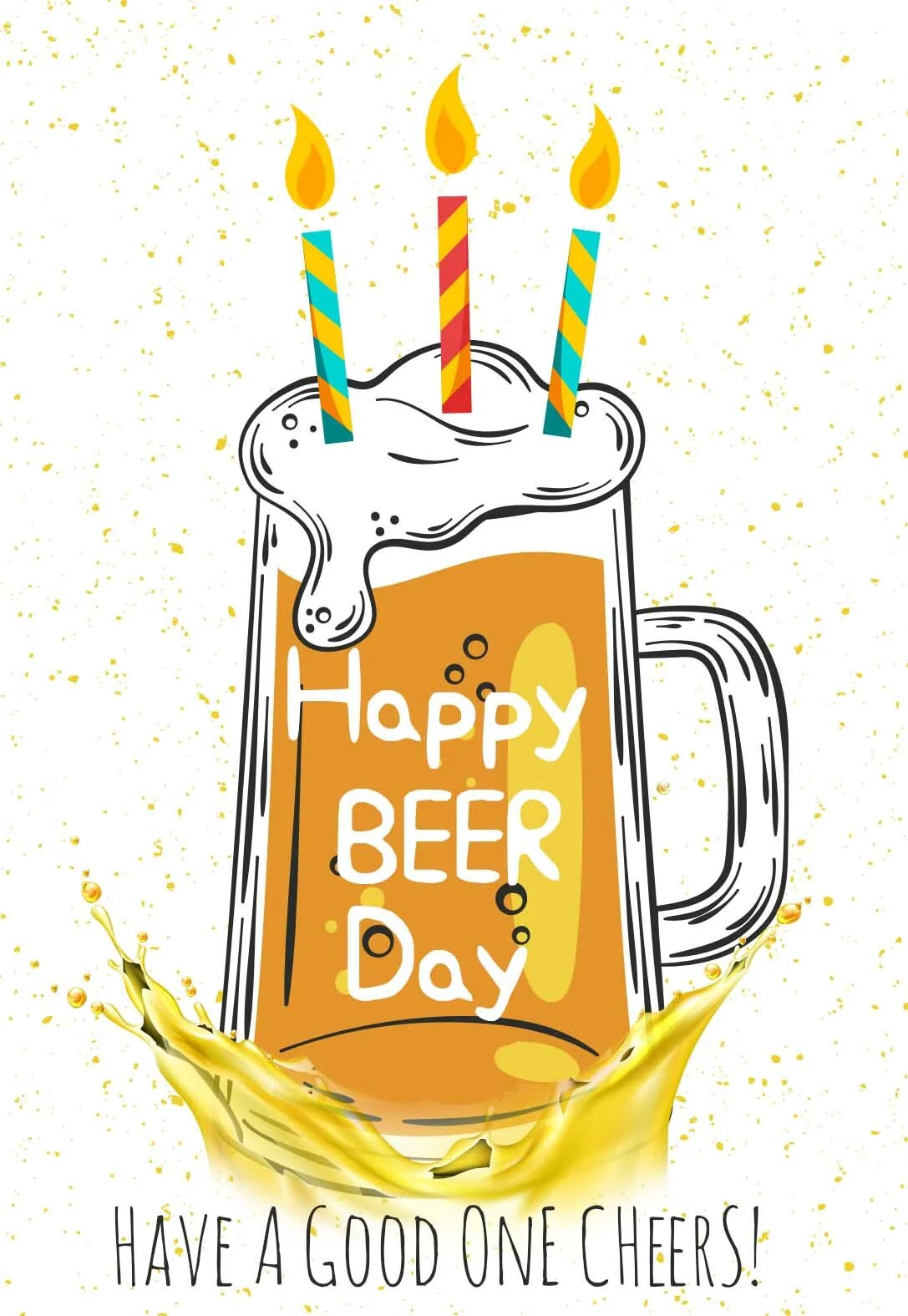 Beer Birthday Cards | Free printable birthday cards — PRINTBIRTHDAY.CARDS