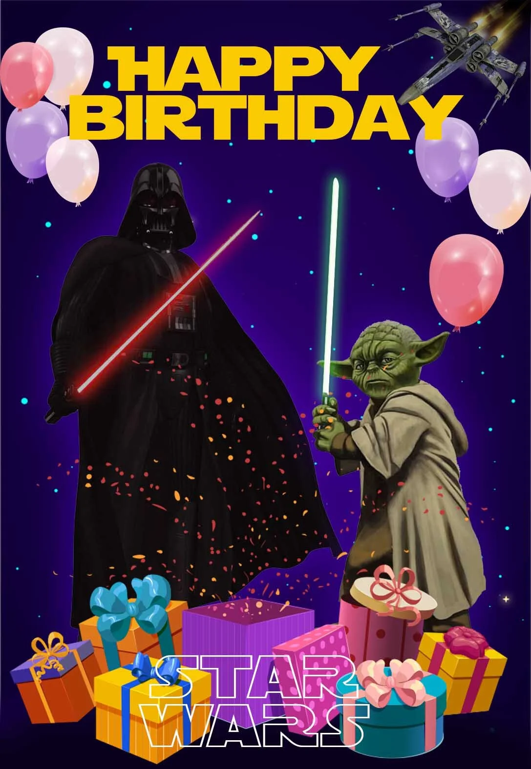 The Best Star Wars Printable Birthday Cards (free) — PRINTBIRTHDAY.CARDS
