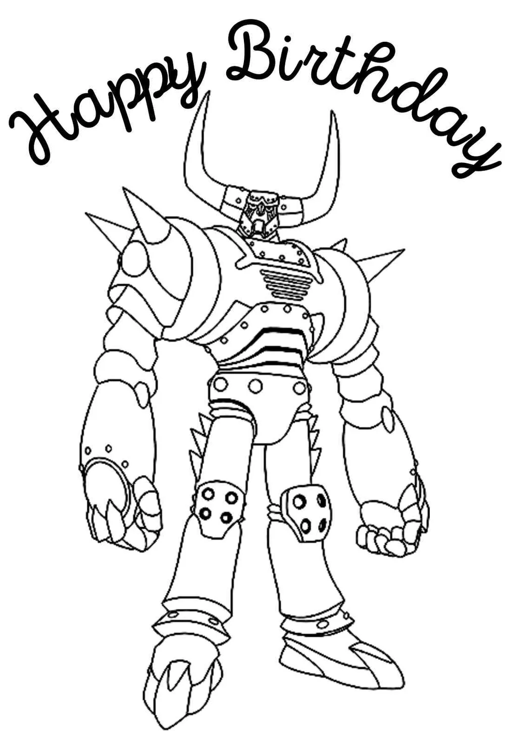 10+ Birthday Coloring Pages & Cards for Boys (free) — PRINTBIRTHDAY.CARDS