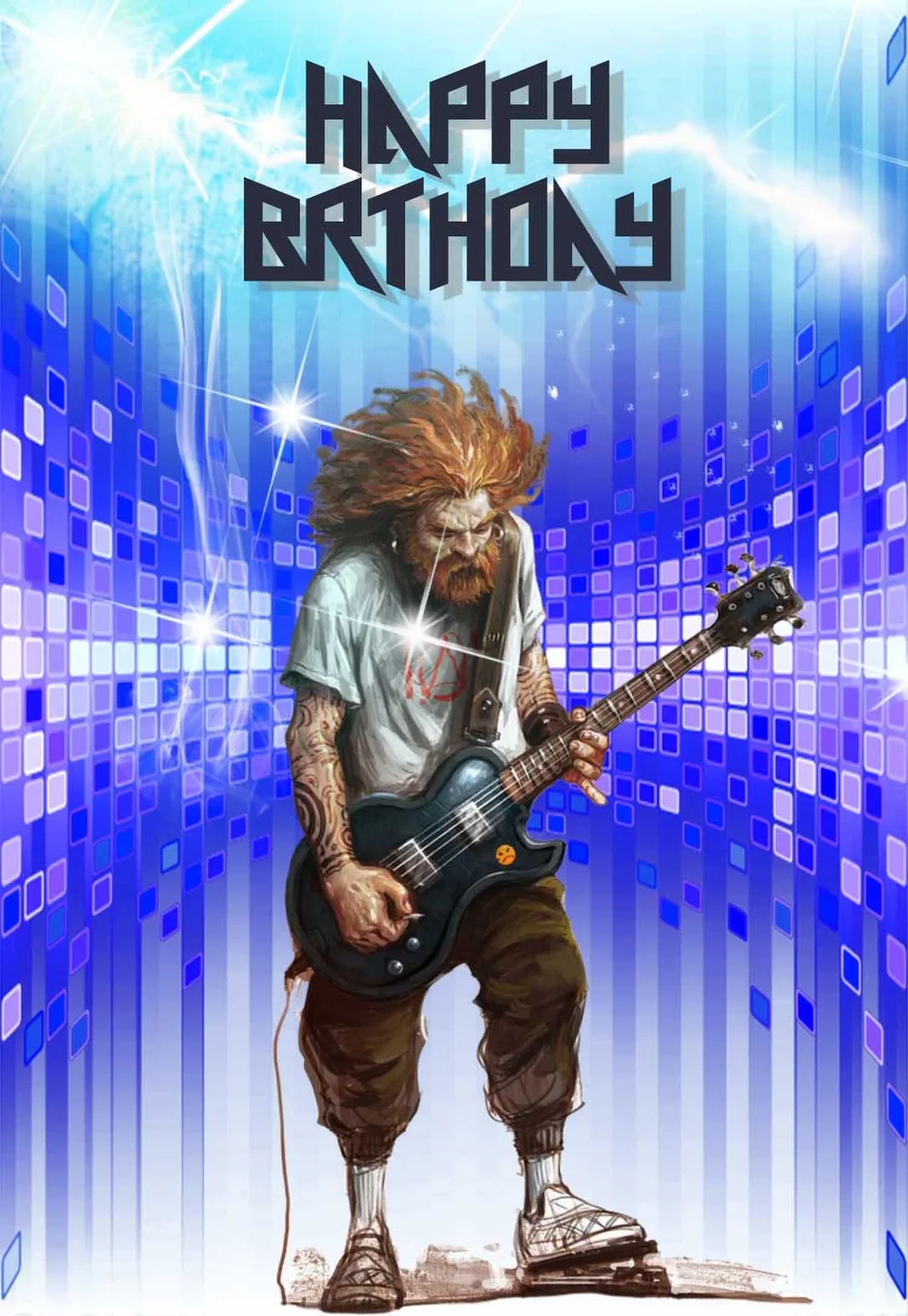 The Best Music Themed Printable Birthday Cards (featuring artists ...