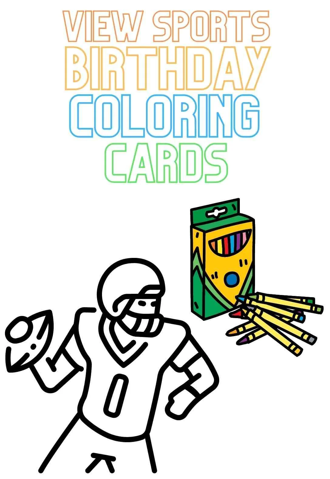 Football Printable Birthday Cards — PRINTBIRTHDAY.CARDS