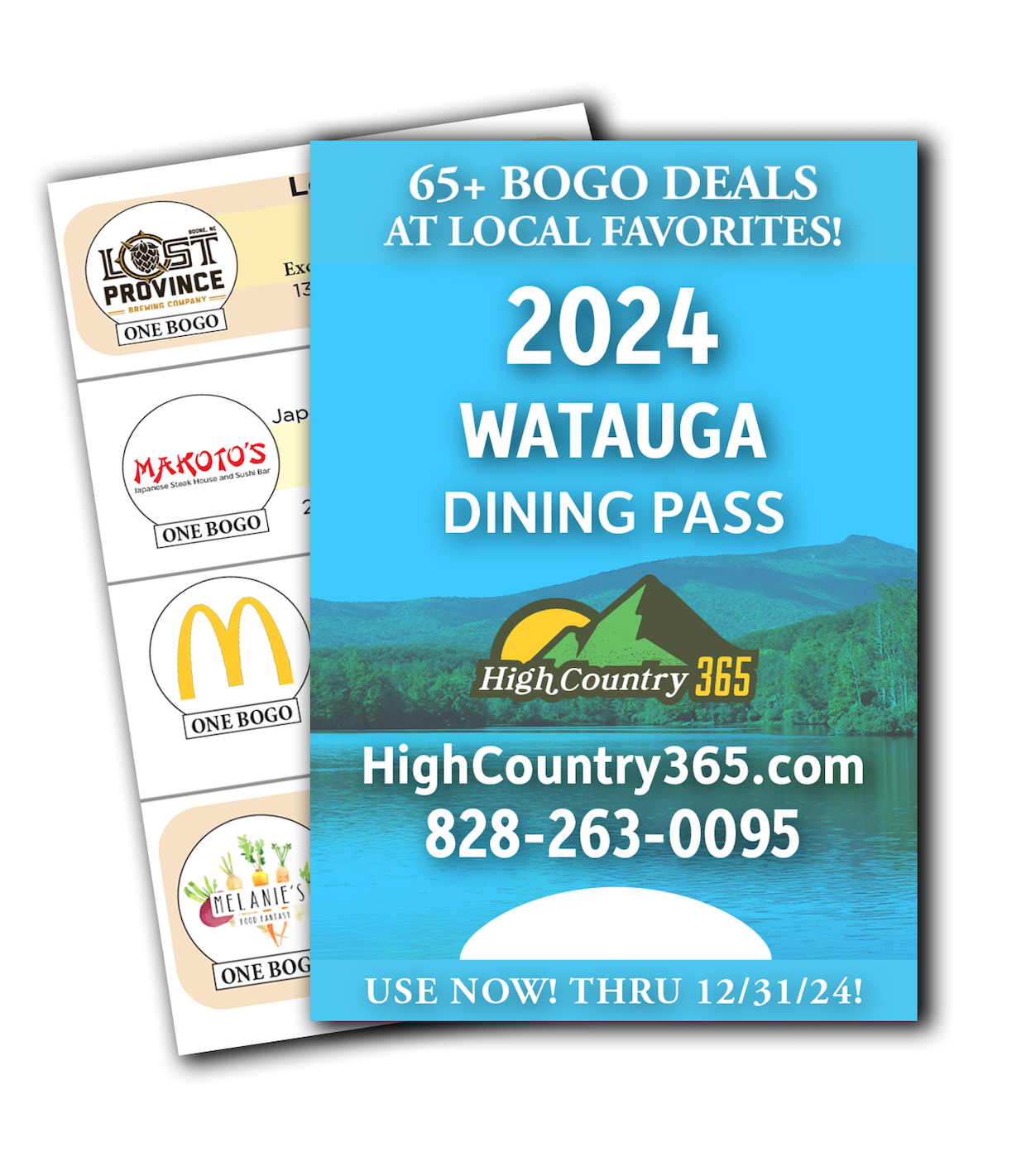 High Country 365 — High Country BOGO Dining Pass