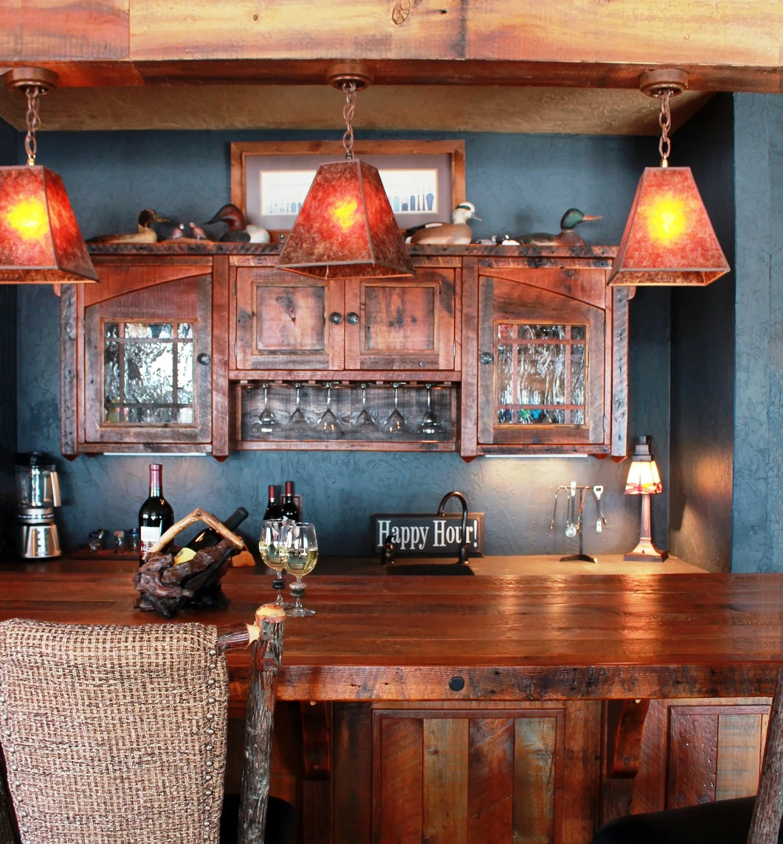 Custom Barnwood Bars & Rustic Bars — Reclaimed Rustic Woodworks