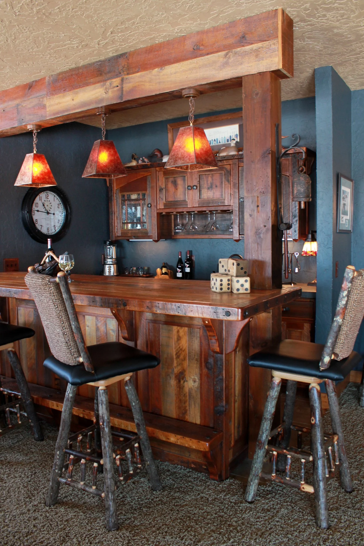 Custom Barnwood Bars & Rustic Bars — Reclaimed Rustic Woodworks