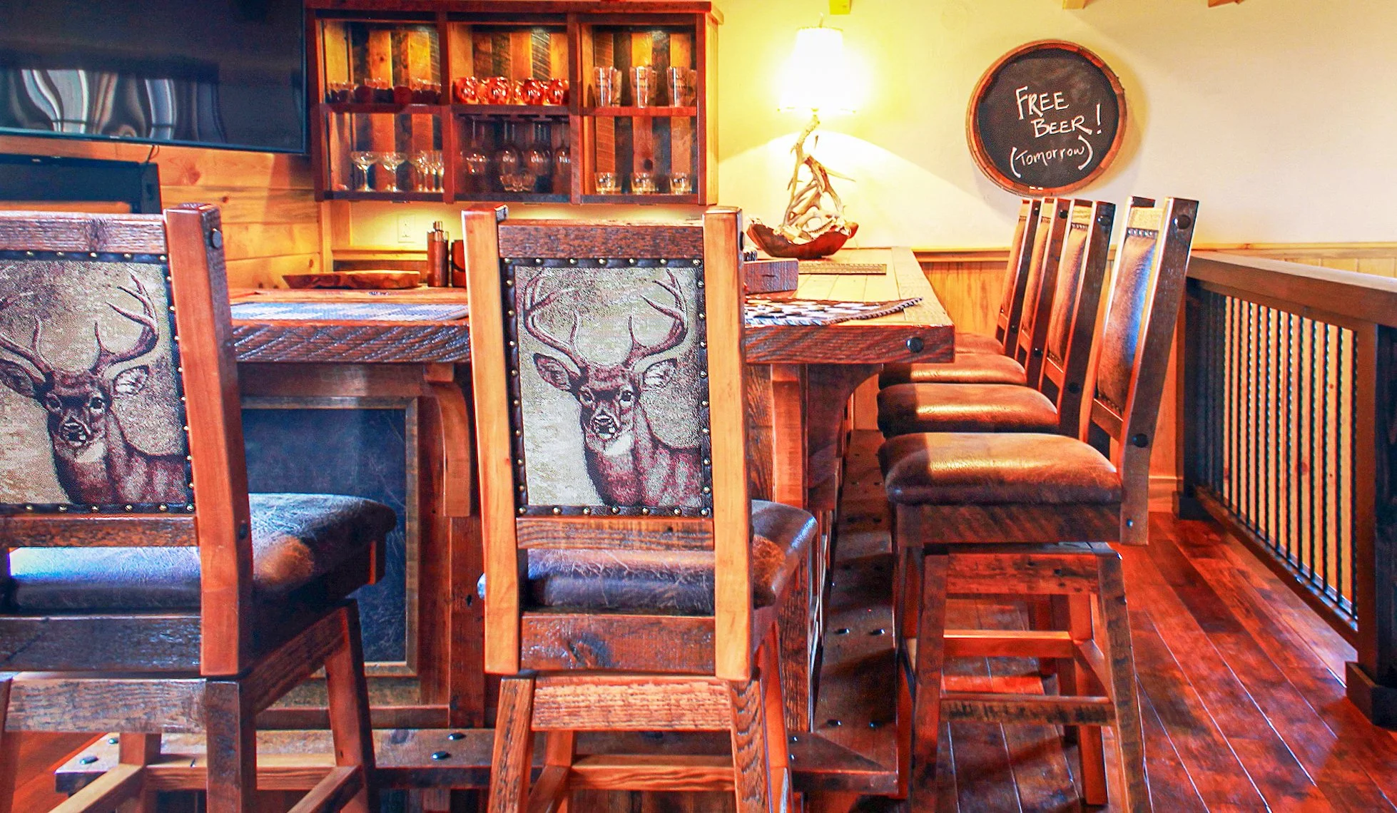 Custom Barnwood Bars & Rustic Bars — Reclaimed Rustic Woodworks