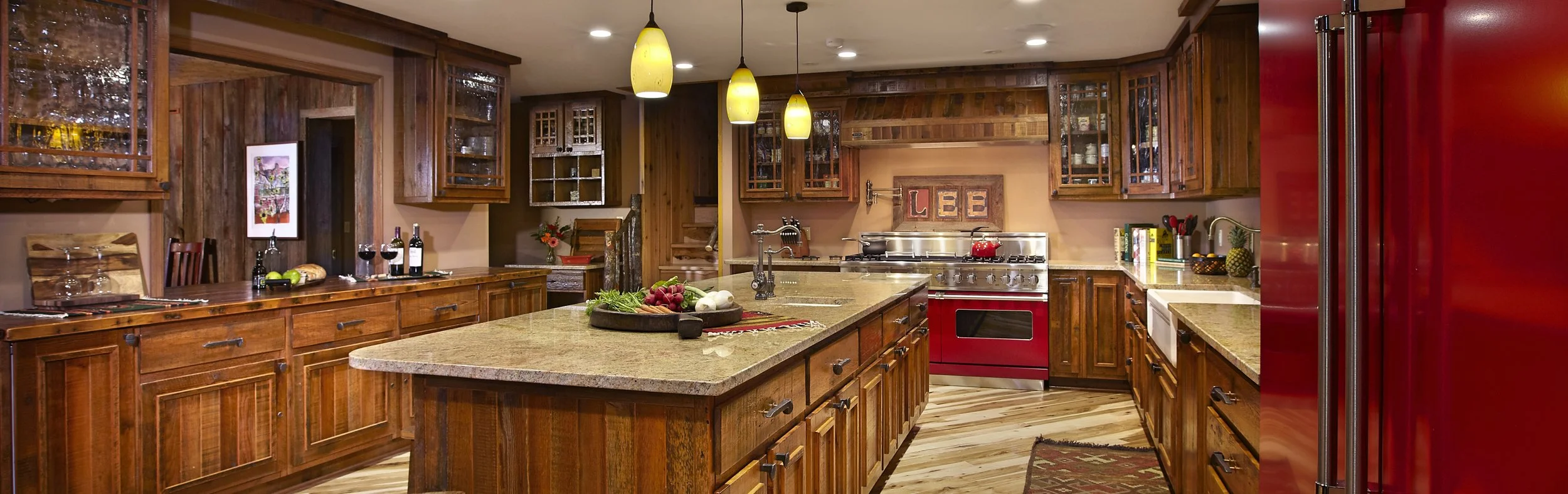 Rustic Cabinets - Reclaimed Barnwood — Reclaimed Rustic Woodworks
