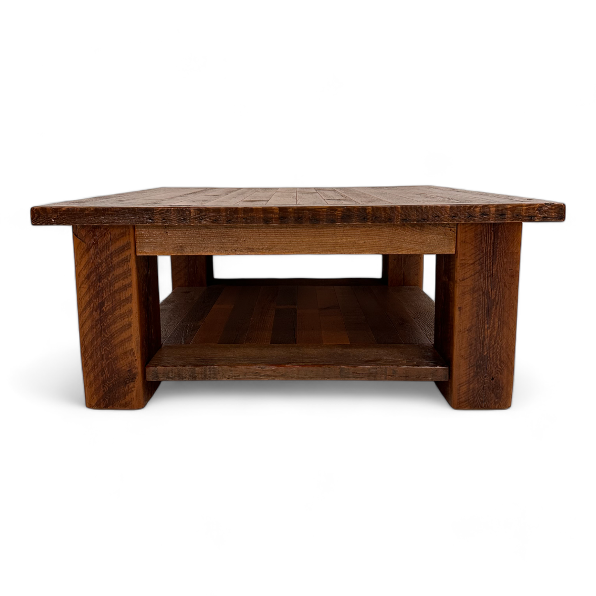 Bayfield Square Coffee Table — Reclaimed Rustic Woodworks