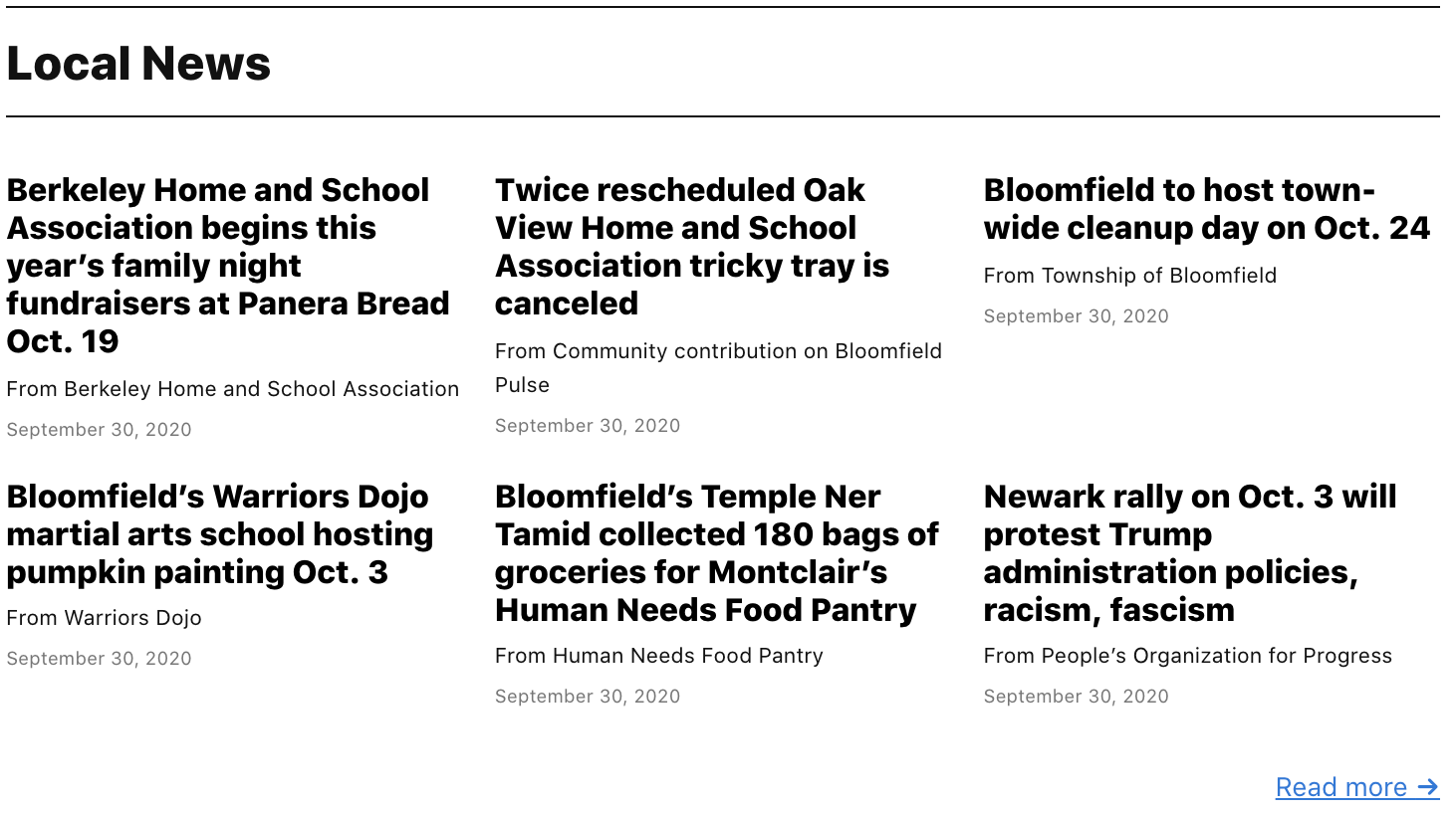 A local newsletter workflow to improve information equity in your ...