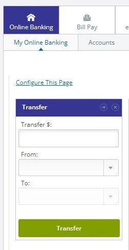 Configuring your Online Banking Dashboard | InFirst FCU