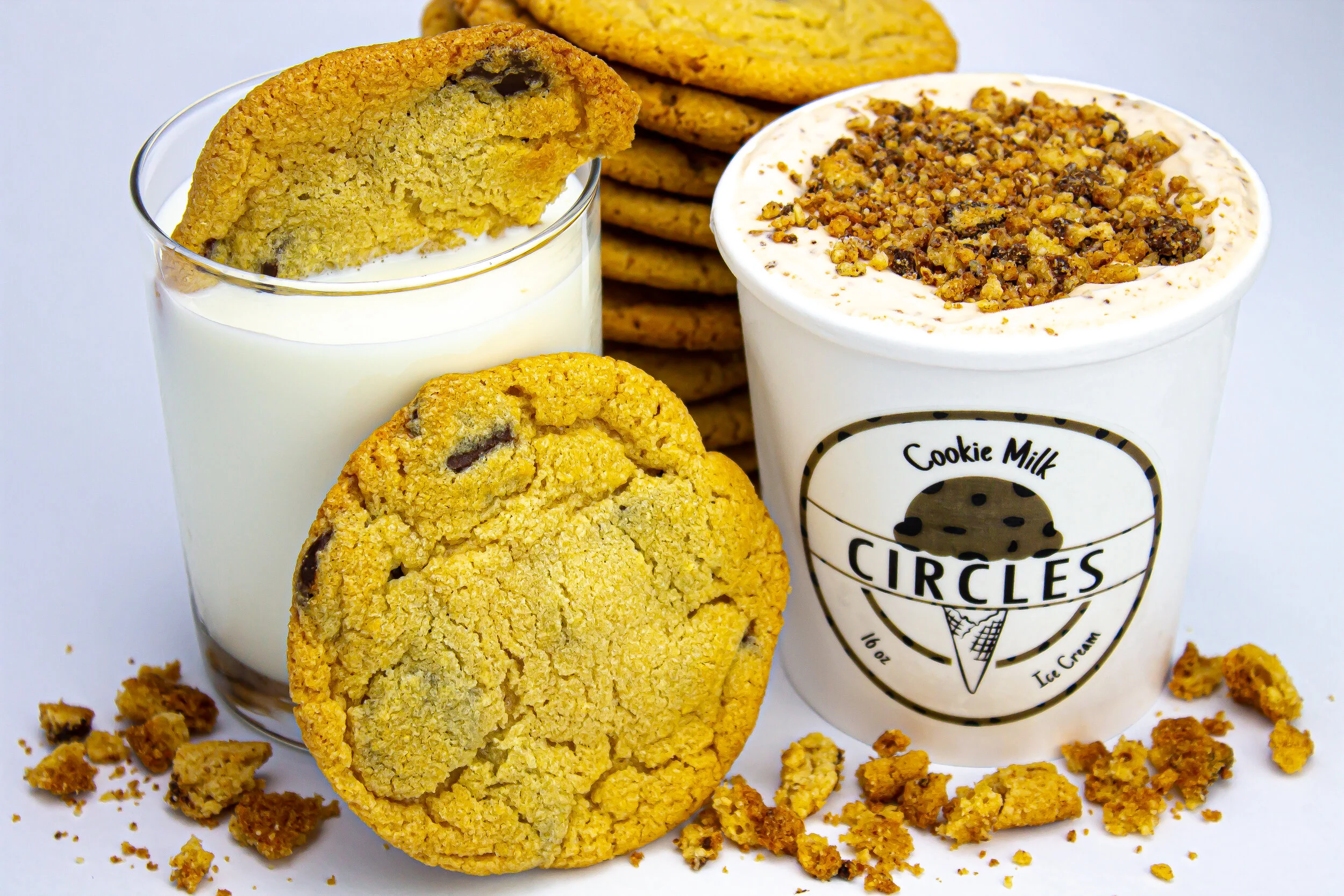 Cookie Milk — Circles Ice Cream