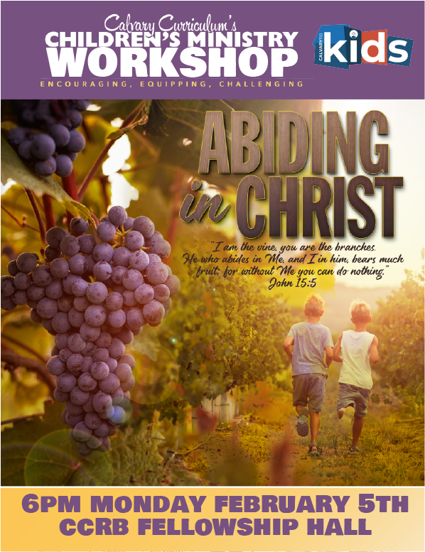 Calvary Kids — Calvary Chapel Red Bluff