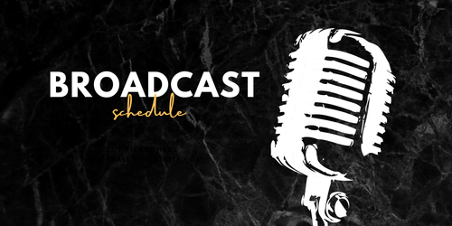 Broadcast schedule — Calvary Chapel Red Bluff