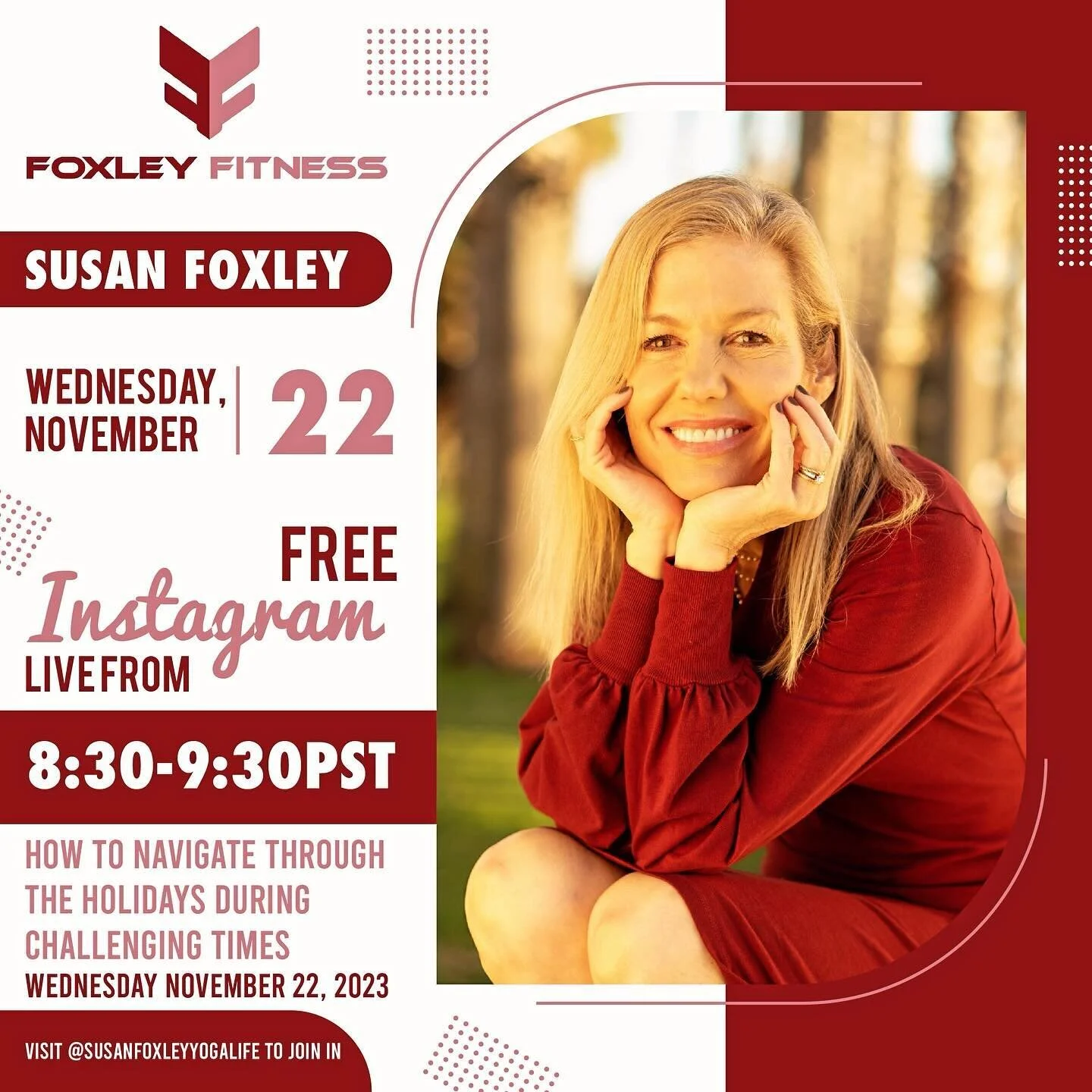 Life Coach, Yoga Instructor & Author Susan Foxley Santa Monica — Foxley ...