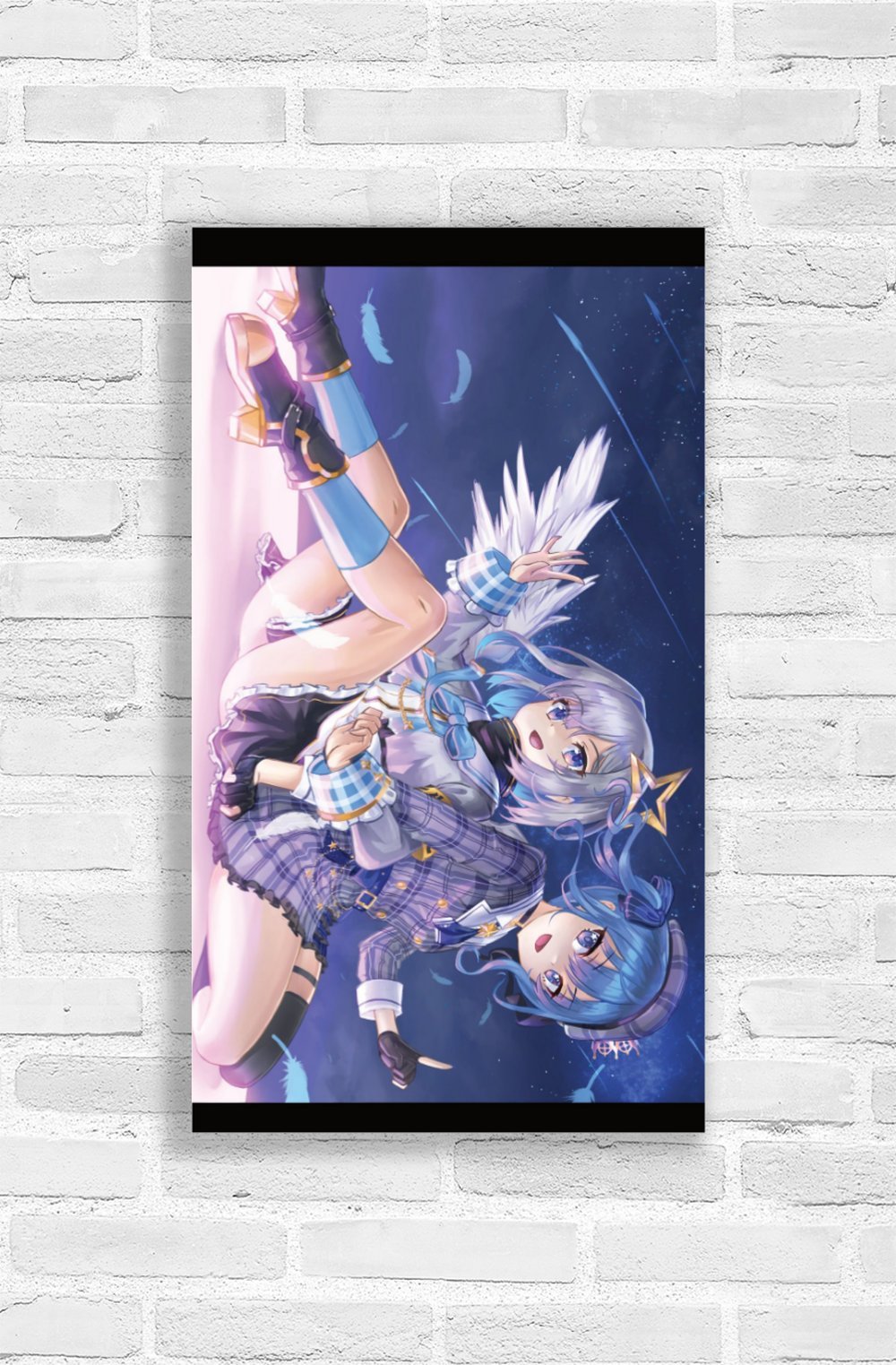 Hololive Generation 0 and 4 Suisei Kanata 1.7 x 3 Feet Vinyl Poster ...
