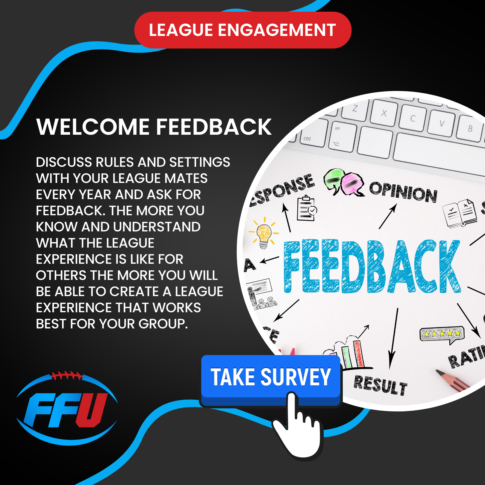 FANTASY FOOTBALL LEAGUE ENGAGEMENT STRATEGIES — Fantasy Football Unlimited