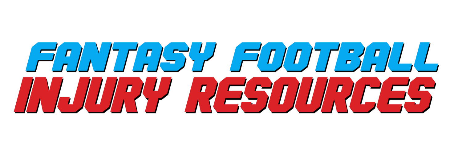 NFL INJURY ANALYSIS & RESOURCES — Fantasy Football Unlimited