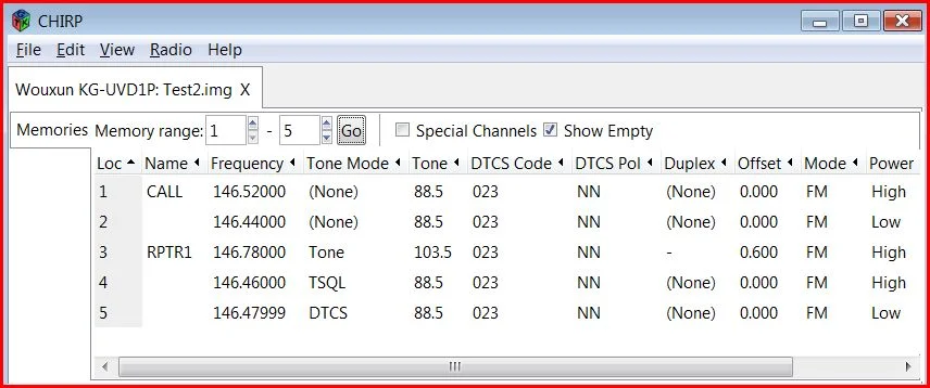 Chirp programming questions - lasoparoll