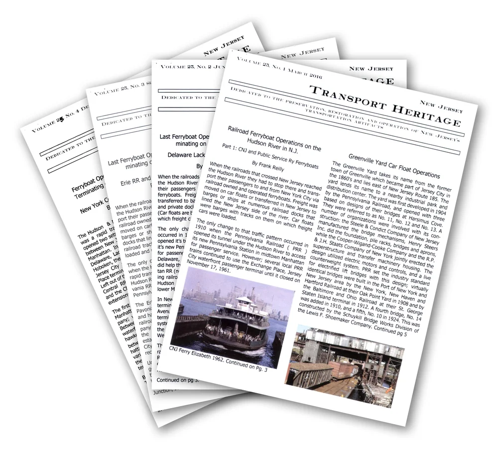 Publications — Friends of the New Jersey Transportation Heritage Center