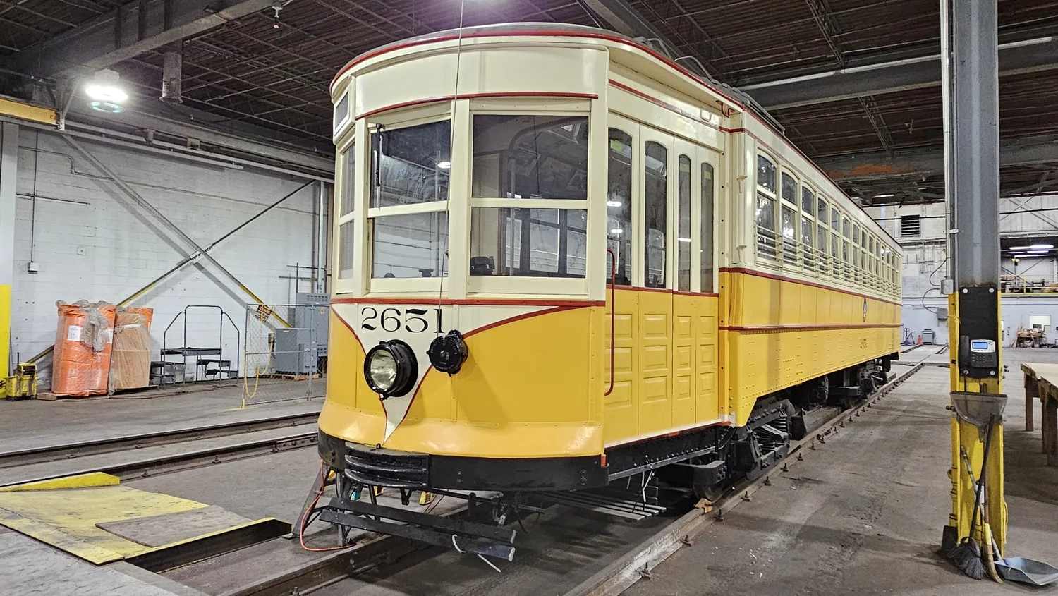 Public Service Trolley Car #2651 — North Jersey Electric Railway ...