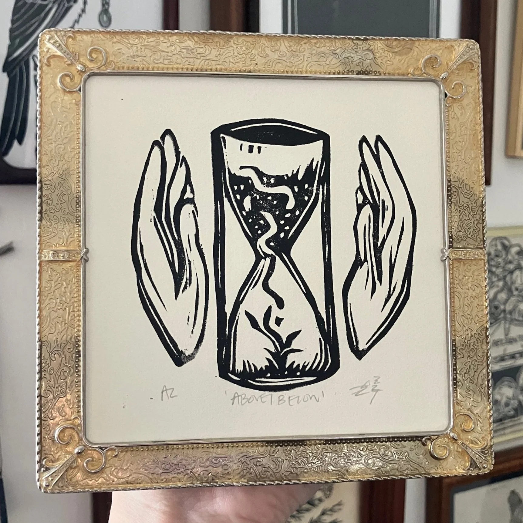 Experiments with Wood Block Printing — Ashlie Zeidler Creative