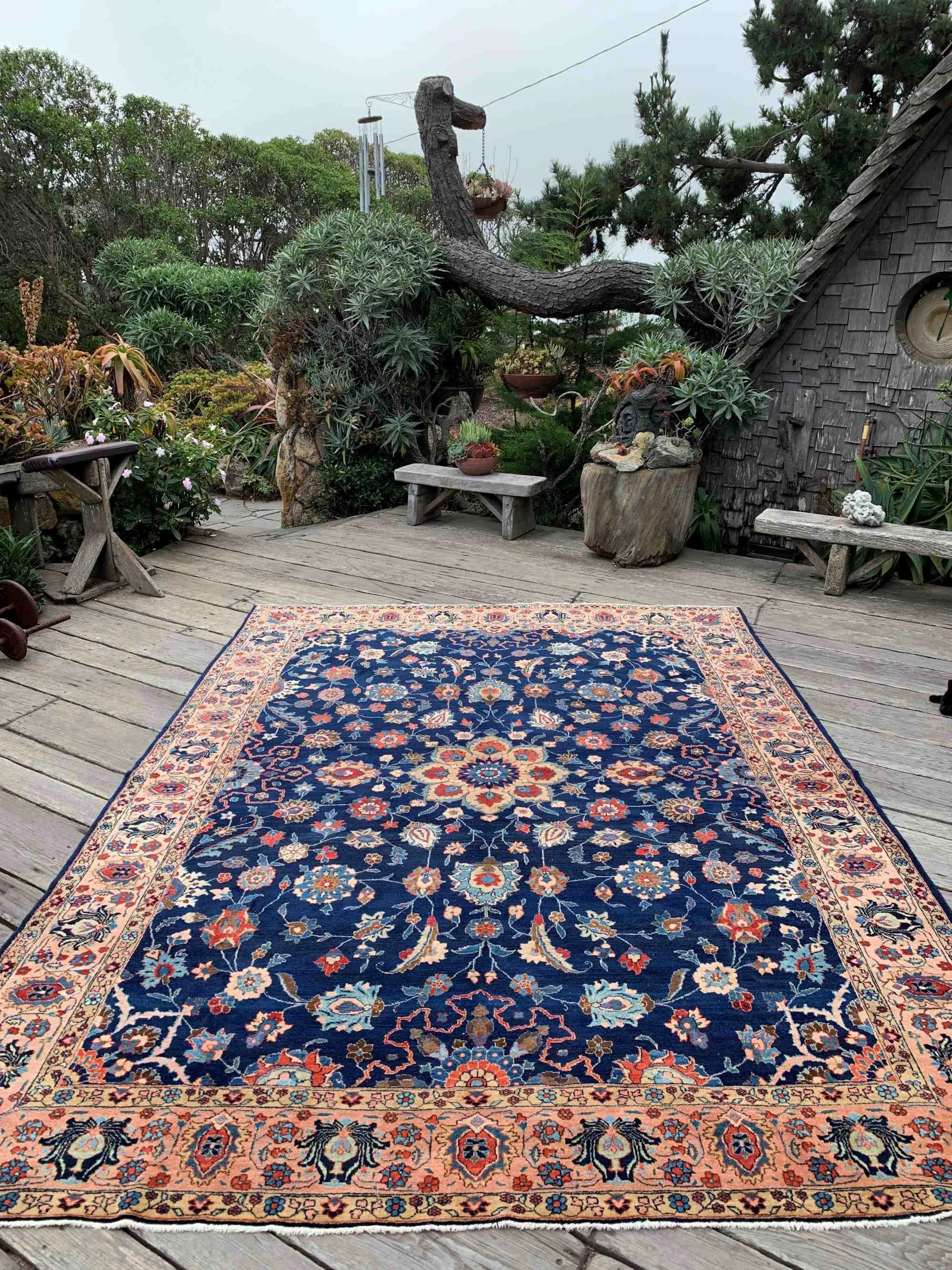 Orange Persian Rug
