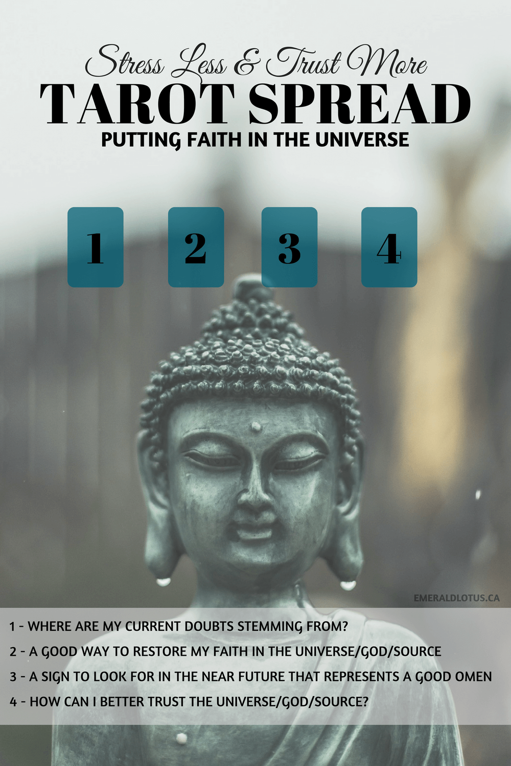 Tarot Spread - Trusting the Universe — Emerald Lotus