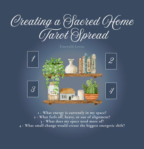 Creating a Sacred Home Tarot Spread — Emerald Lotus