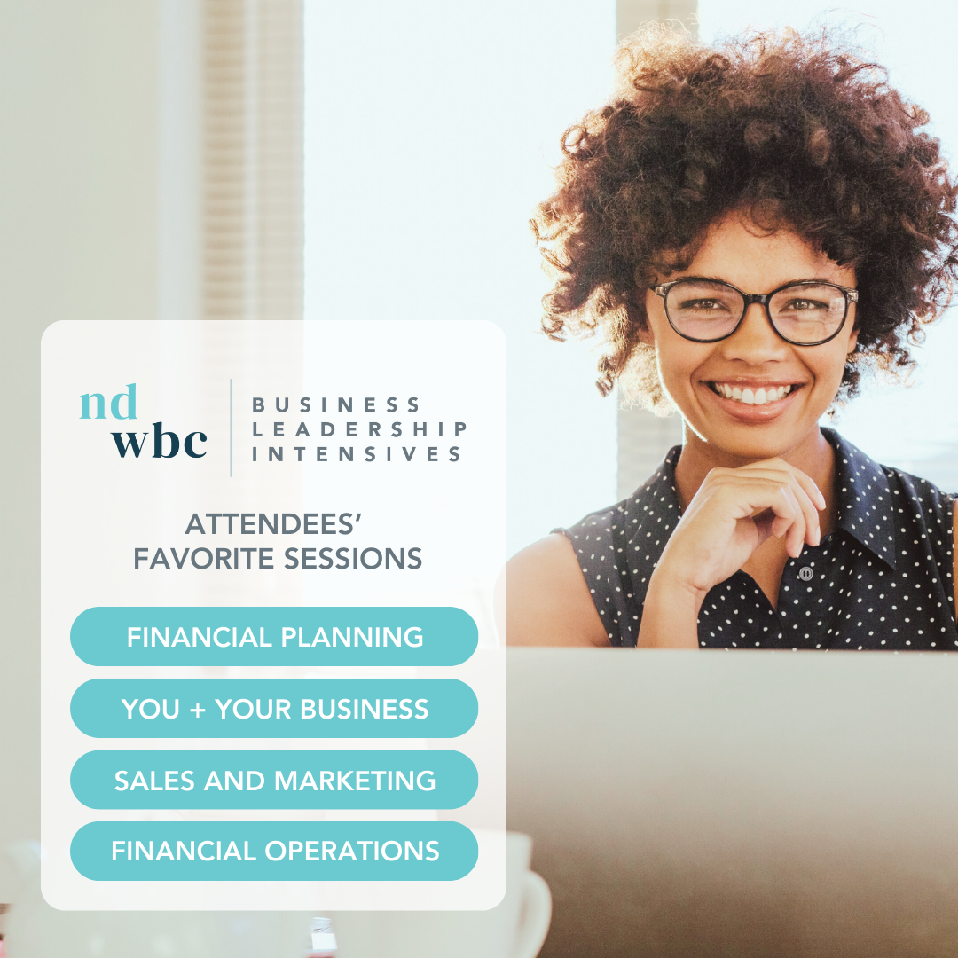 ND Women's Business Center — Intensives